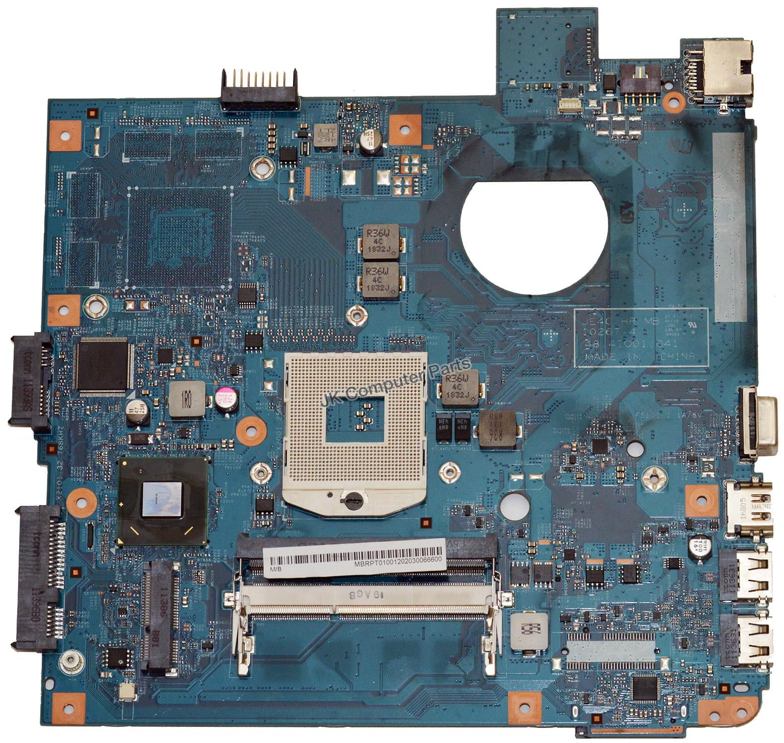Acer Aspire 4752 4752Z 4755 Intel Laptop Motherboard s989 MB.RPT01.001 ...