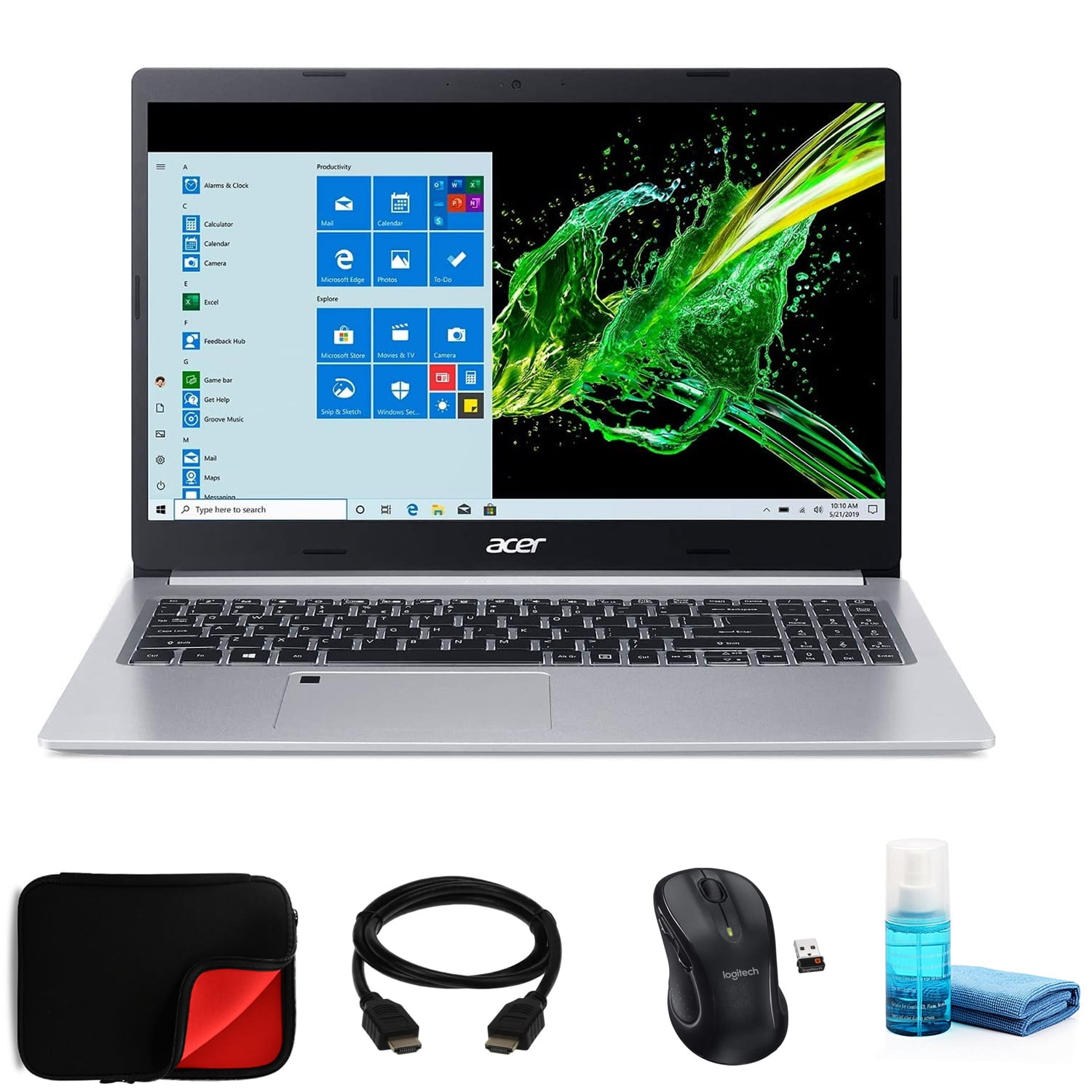 Acer Aspire 5 (A515-56-36UT) 15.6 Inch - Kit with Mouse, HDMI Cable + More - Walmart.com