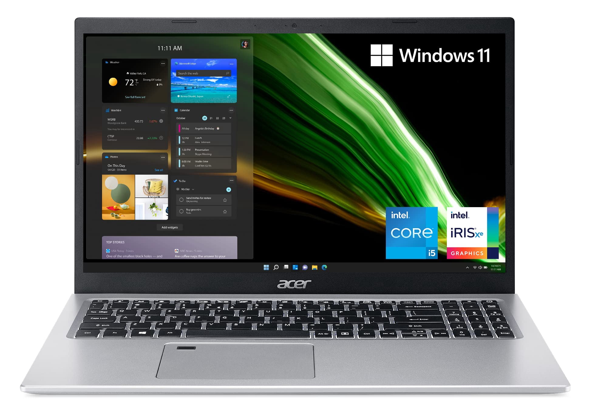 Acer Aspire 5 A515-56-53S3 Laptop | 15.6" Full HD IPS Display | 11th ...