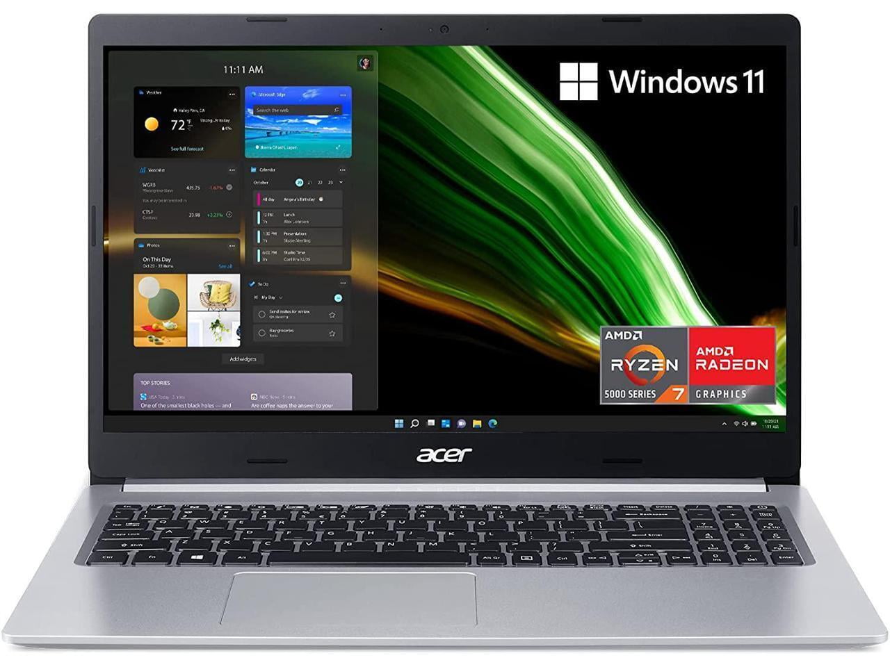 Acer Aspire 5 Laptop, 15.6" Full HD (1920 x 1080) Non-Touch, AMD Ryzen ...