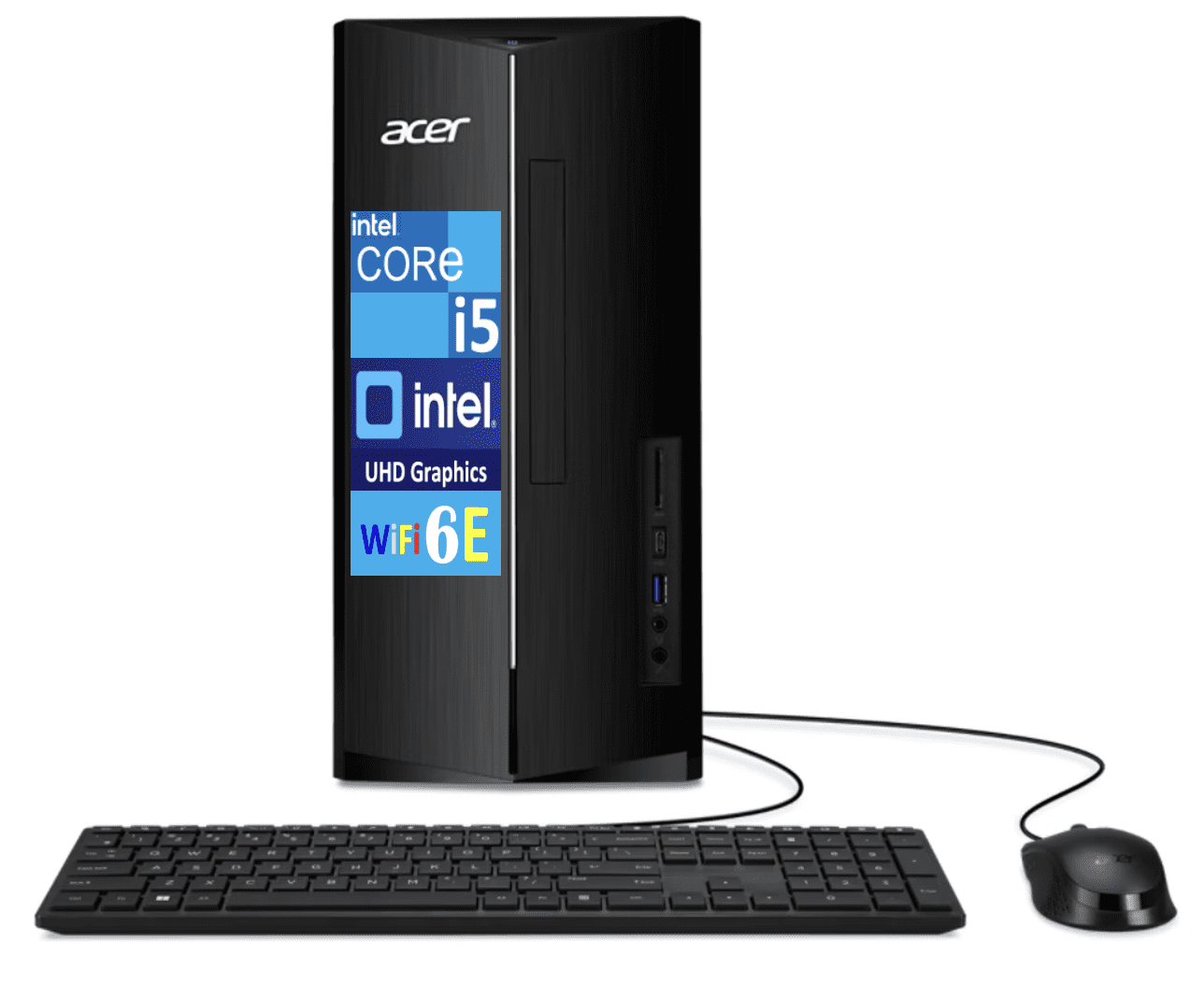 Acer Aspire School & Business Desktop (Intel i5-14400, 16GB DDR5, 1TB ...