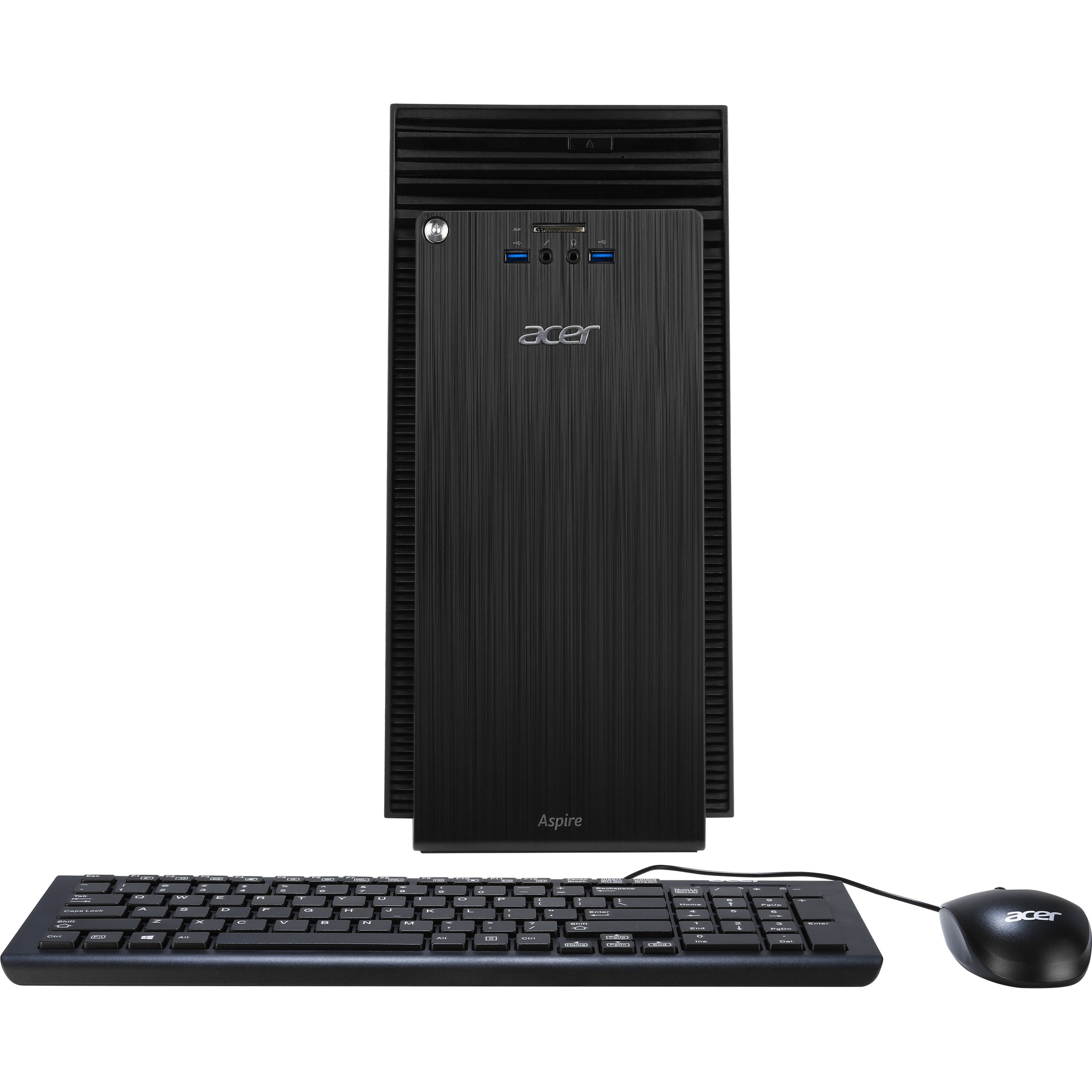 Acer Aspire TC-710 Desktop Computer, Intel Core i5 6th Gen i5-6400 Quad ...