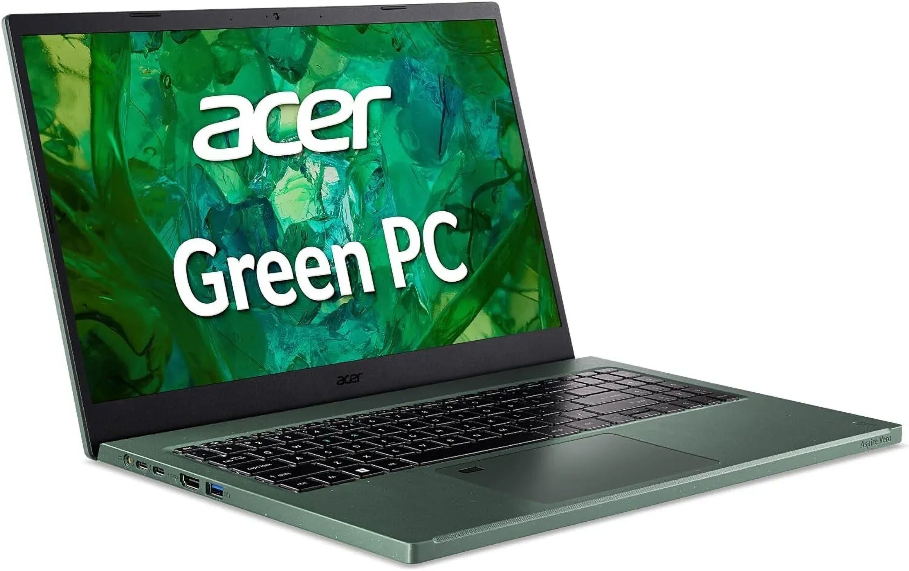 Acer Aspire Vero AV15-53P-77V9 Intel Evo Green PC | 15.6" FHD IPS 100% ...