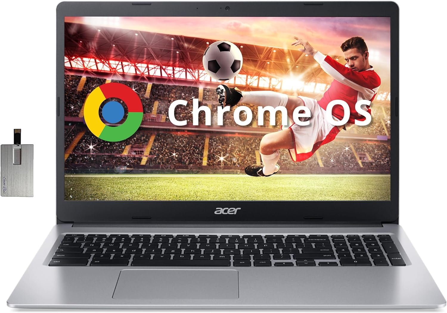 Acer Chromebook 315, 15.6" HD Anti-Glare Display, Intel Celeron N4000 ...
