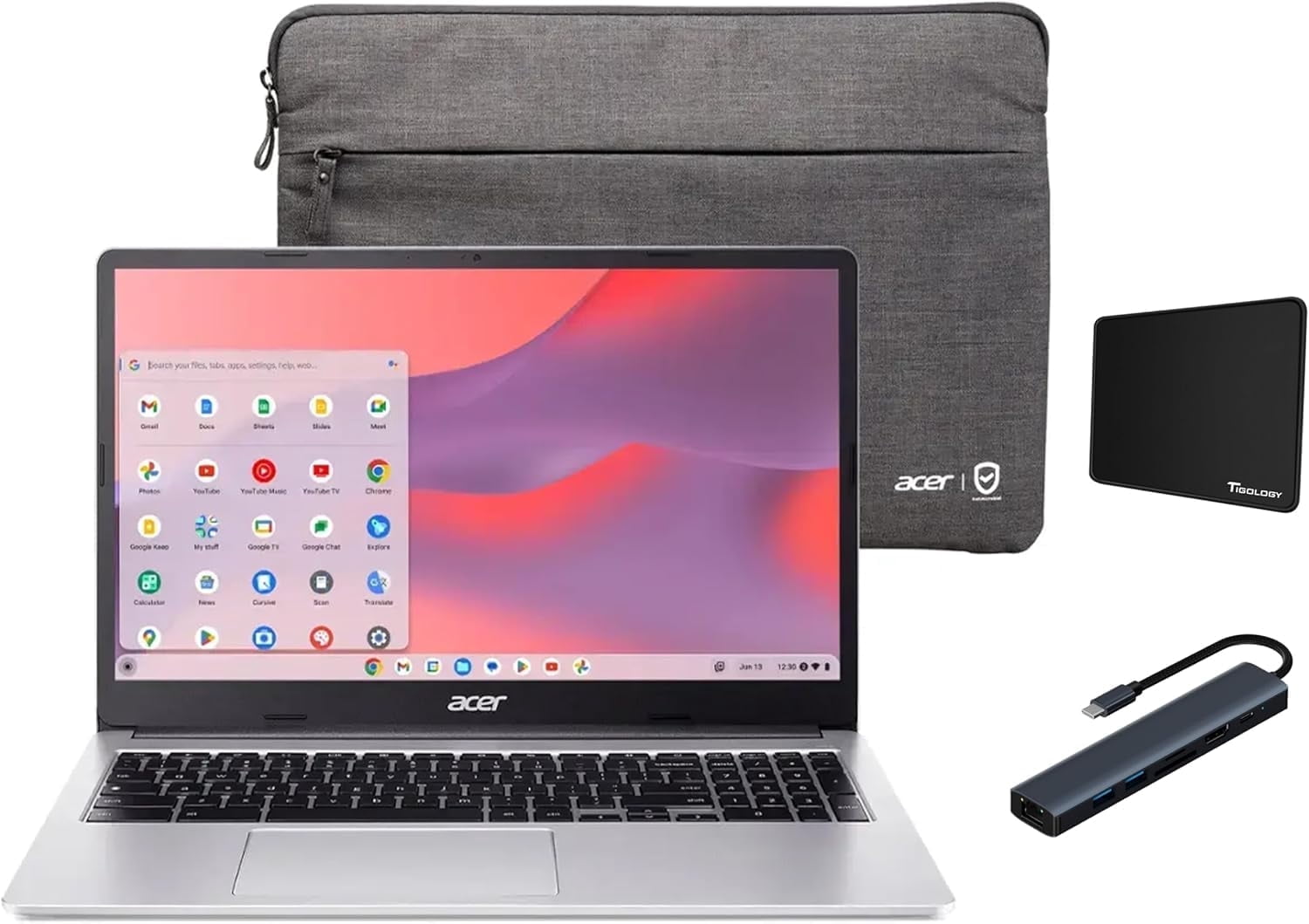 Acer Chromebook 315 15.6'' HD Laptop, Intel Pentium N6000, 16GB RAM ...