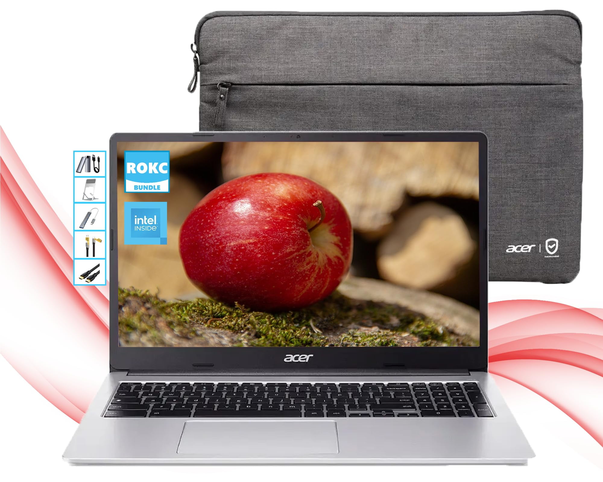 Acer Chromebook 315 with Gemini-AI Chrome OS | 15.6'' HD Display | 4GB ...