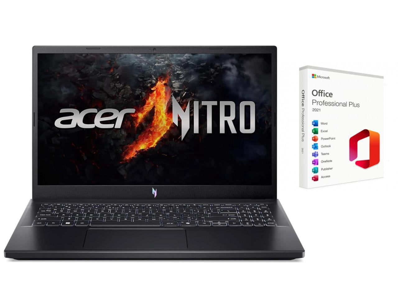 Acer Nitro 15.6" FHD 144Hz Gaming Laptop|AMD Ryzen 5 7535HS(Beat i7 1255U)| NVIDIA GeForce RTX ...