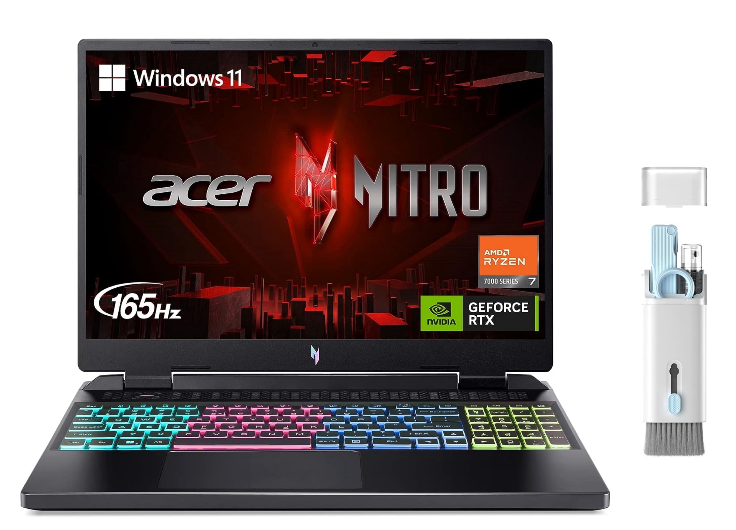 Acer Nitro 17 Gaming Laptop, 17.3" QHD Display, AMD Ryzen 7-7840HS(8 ...