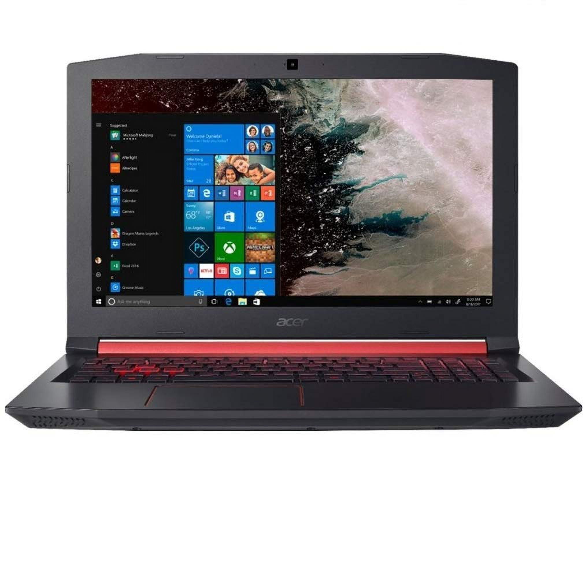 Acer Nitro 5 AN515 Laptop Core i5 8300H 15.6inch Full HD IPS Display 8GB RAM 1TB HDD NVidia GTX 1050 4GB Graphics Walmart