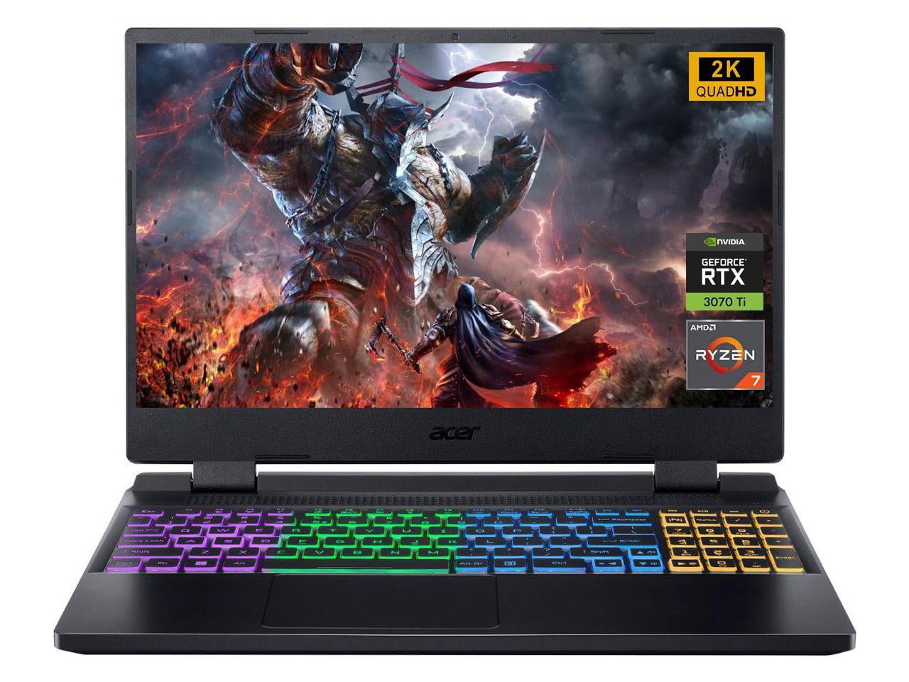 "Acer Nitro 5, 15.6"" QHD, NVIDIA RTX 3070 Ti, AMD Ryzen 7, 32GB RAM ...