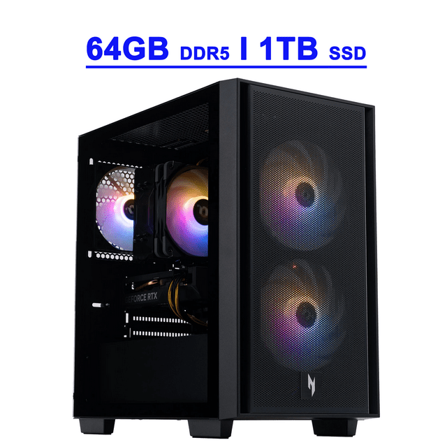 Acer Nitro 60 Premium Gaming Desktop Computer Intel 10-core i5-14400F ...