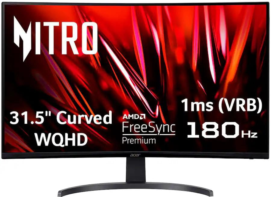 Acer Nitro 32" Curved Monitor - Walmart Business Supplies