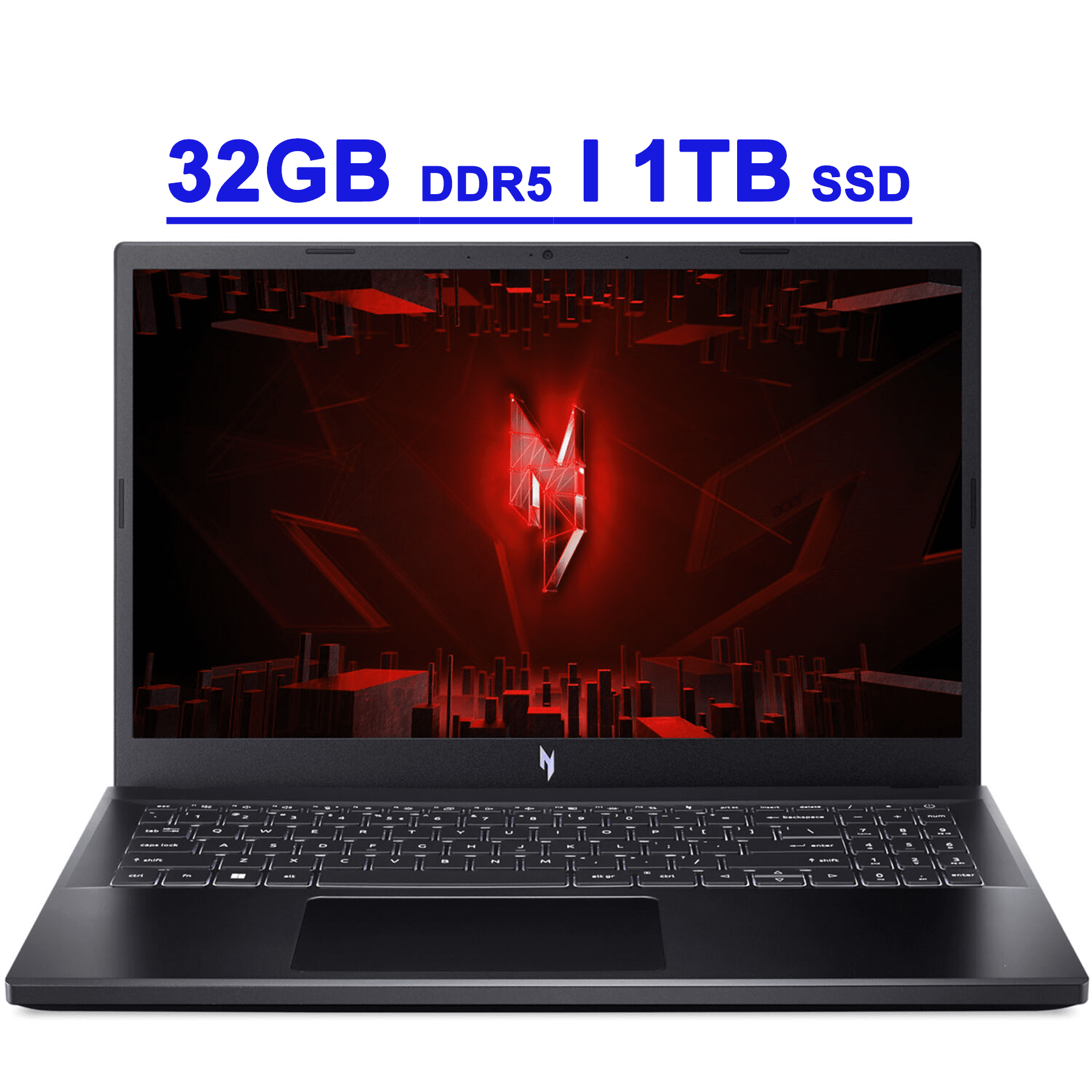 Acer Nitro V 15 Premium Gaming Laptop 15.6" FHD IPS 144Hz Intel Octa ...
