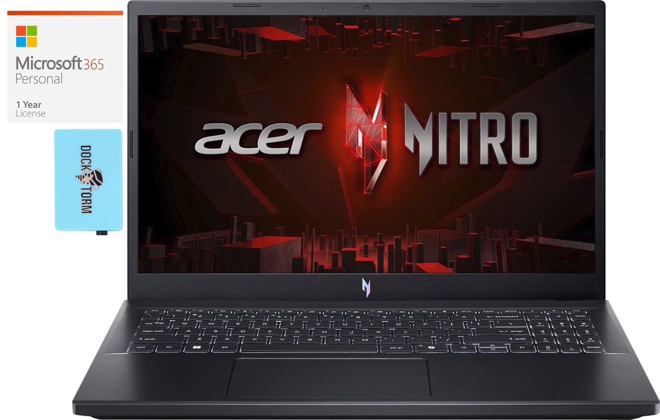 Acer Nitro V Gaming/Entertainment Laptop (Intel i7-13620H 10-Core, 15 ...