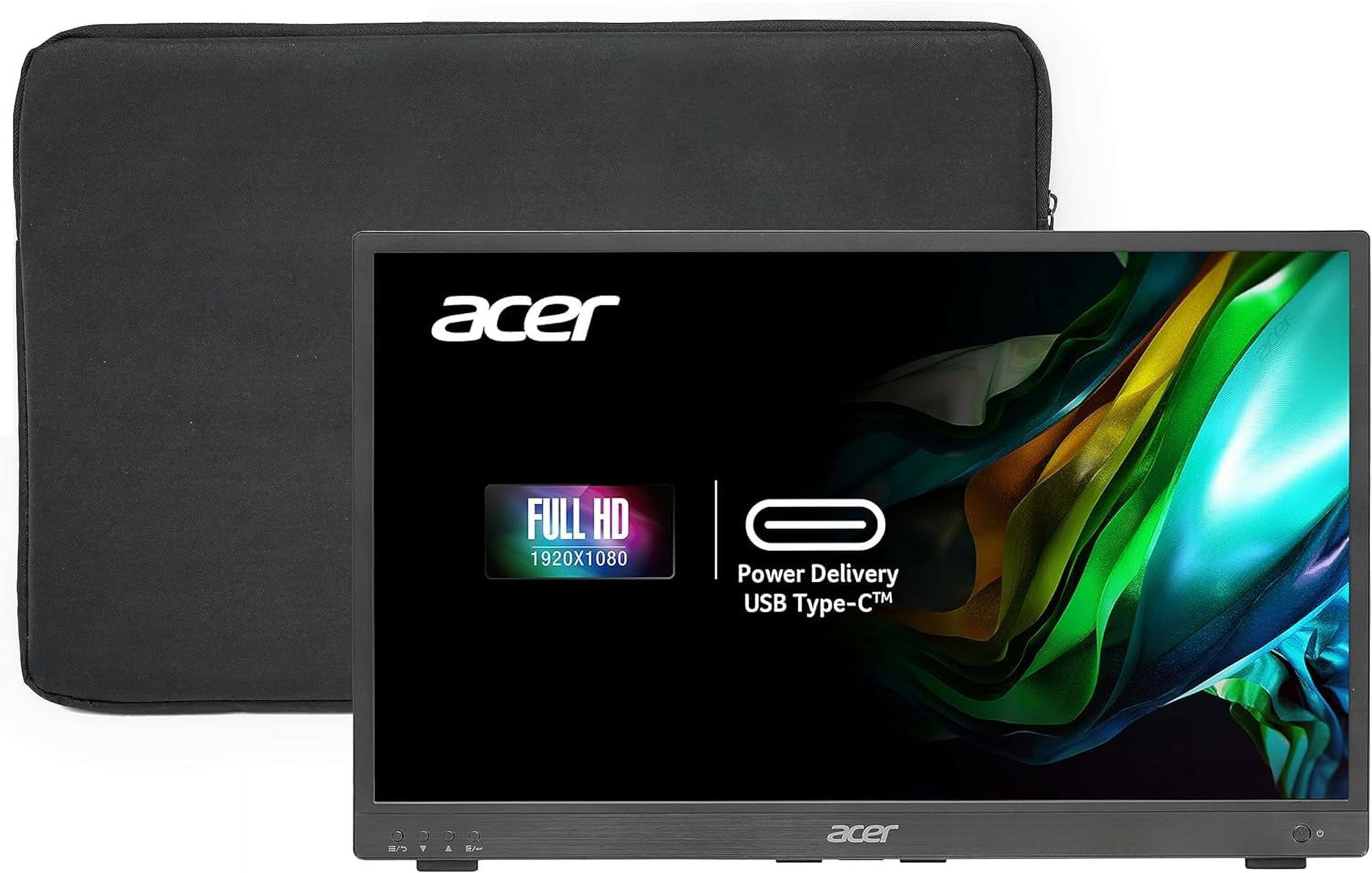 Acer PM181Q 17" Class Full HD LED Monitor - 16:9 - Black - 17.3 ...