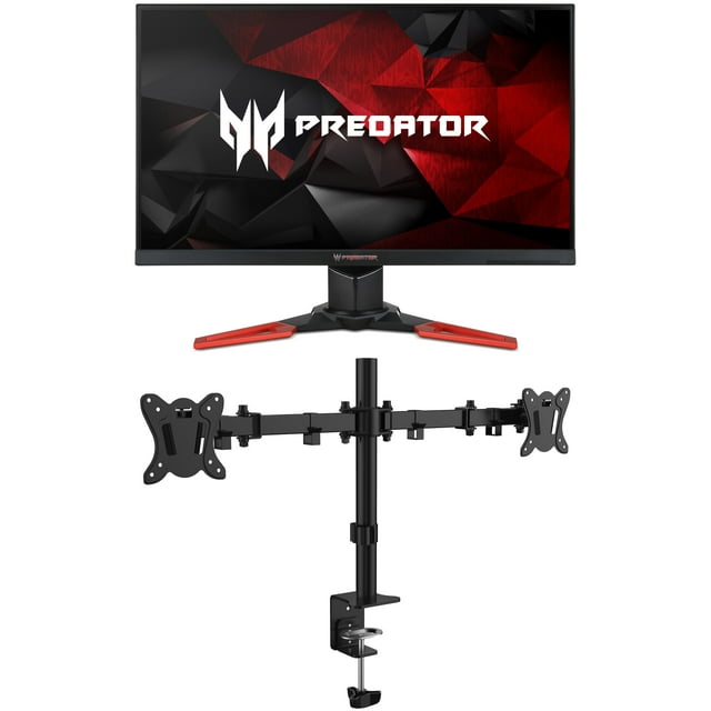 Acer Predator 27" Gaming Monitor with Dual Monitor Mount - Walmart.com