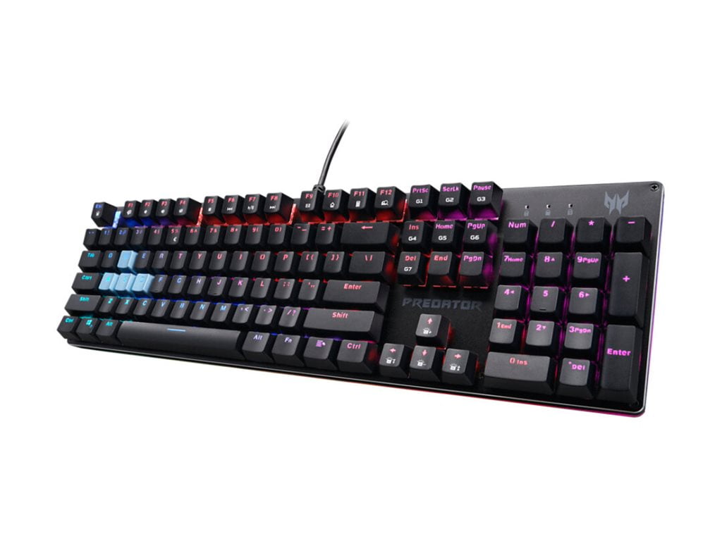 Acer Predator Aethon 303 - Keyboard - gaming - backlit - USB - key ...