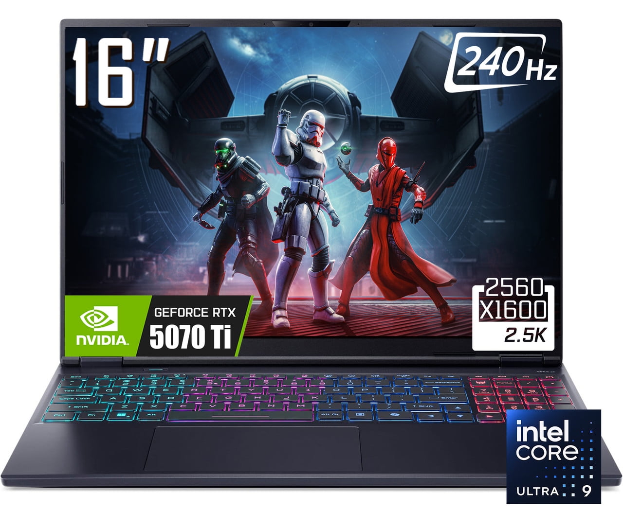 Acer Predator Helios Neo 16 AI Gaming Laptop, 16" 2560 x 1600 2.5K ...
