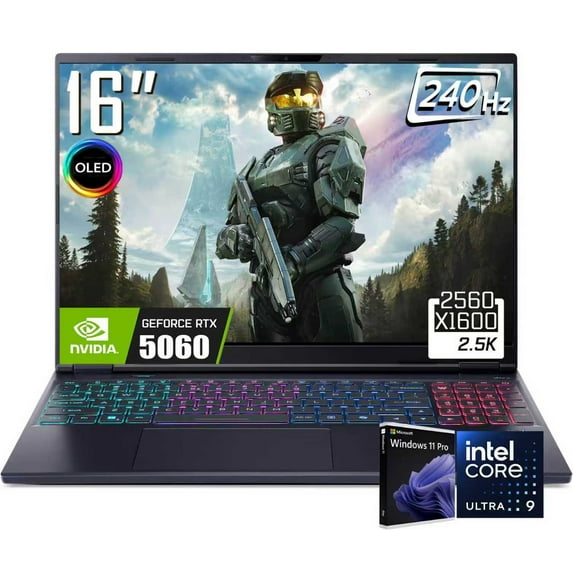 Acer Predator Helios Neo 16S Gaming Laptop, 16" 2560 x 1600 2.5K 240Hz ...
