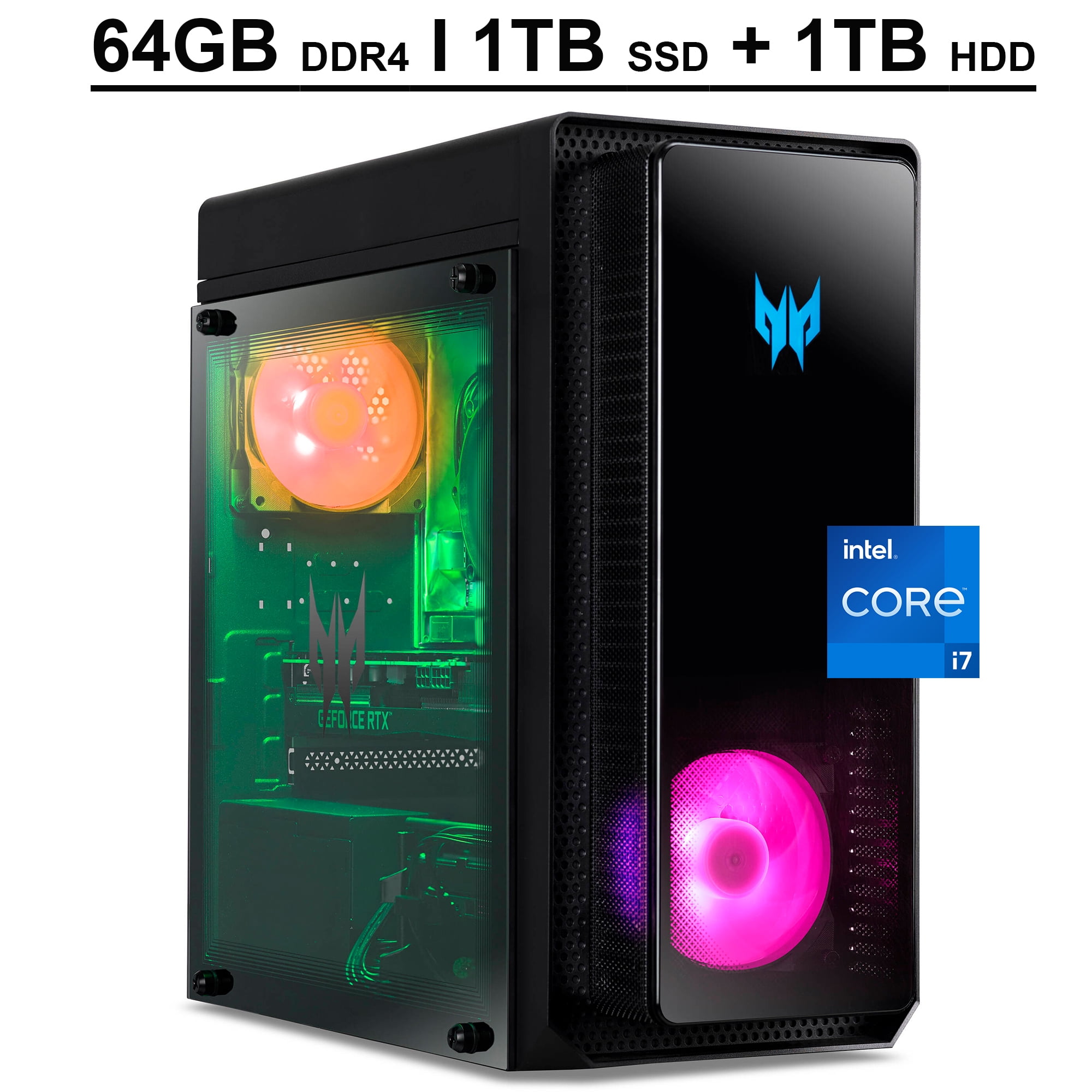 Acer Predator Orion 3000 Gaming Desktop Computer 12th Gen Intel 12-Core ...