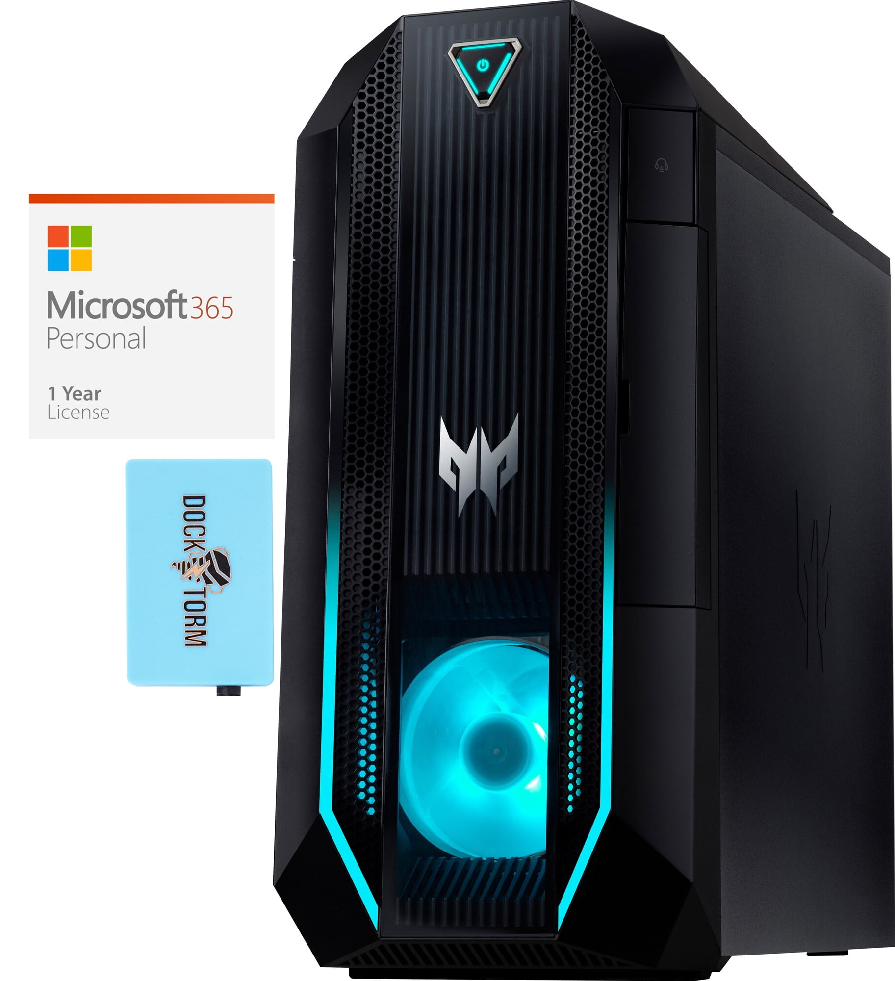 Acer Predator PO3-630 Gaming Desktop PC (Intel i7-11700 8-Core, GeForce ...