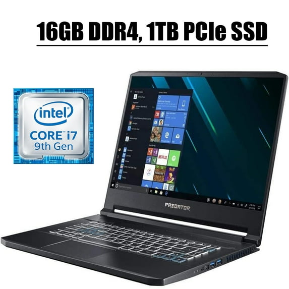 Acer Predator Triton 500 2020 Latest Gaming Laptop Computer I 15.6" FHD ...