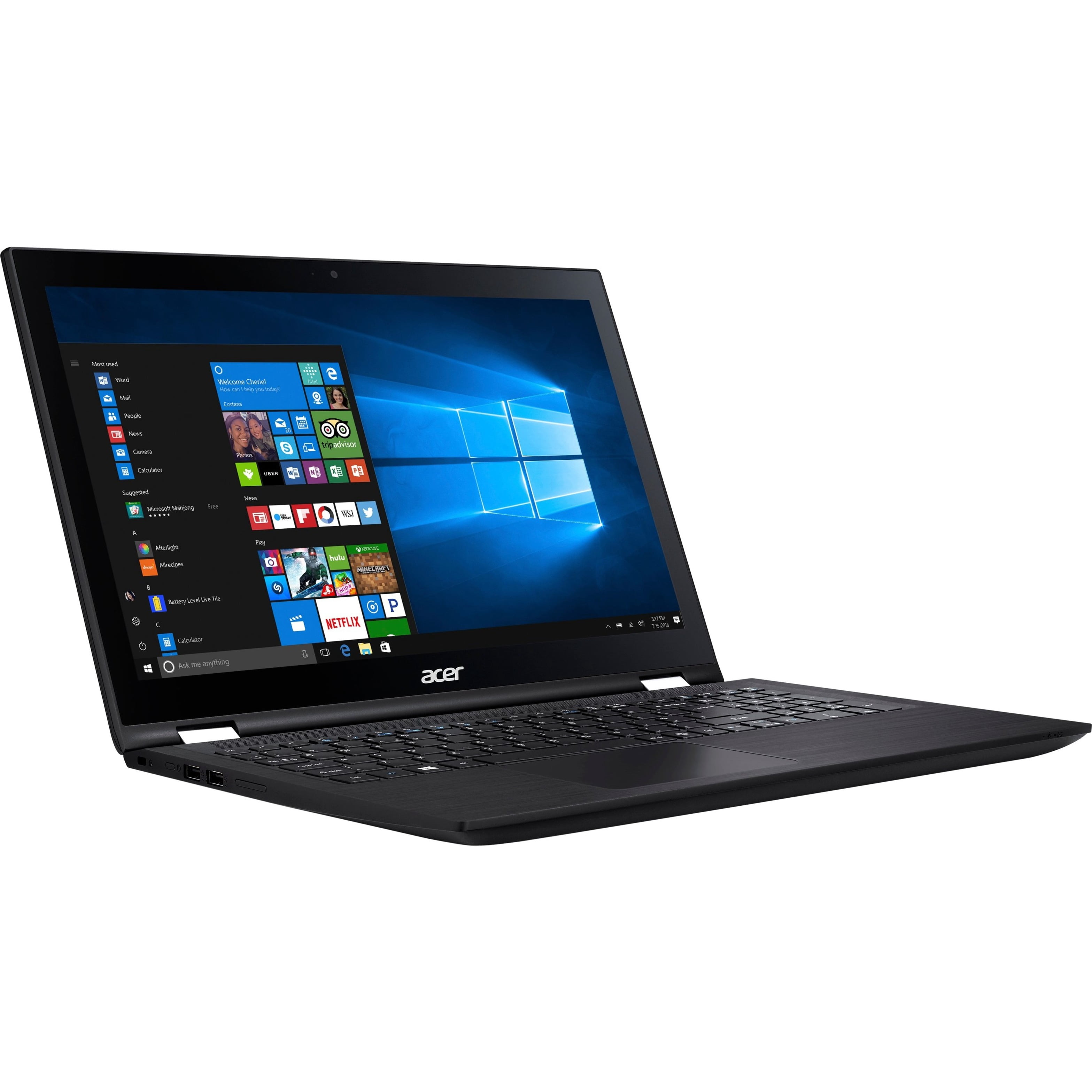 Acer Spin 15.6" Full HD Touchscreen Laptop, Intel Core i5 i5-6200U, 8GB ...
