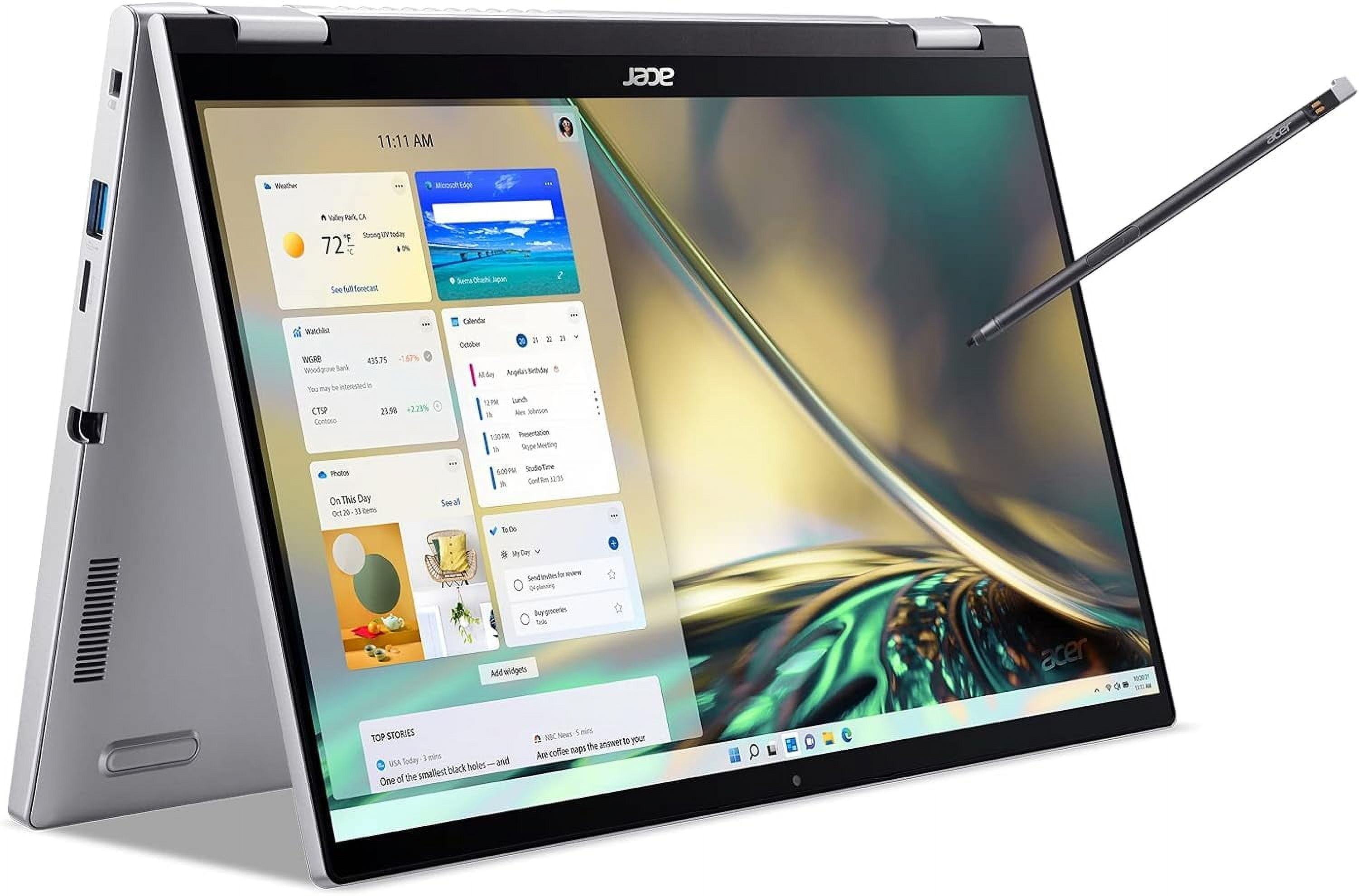 Acer Spin 3 2-in-1 13.3" WUXGA Touchscreen Laptop, Intel EVO Core i7 ...