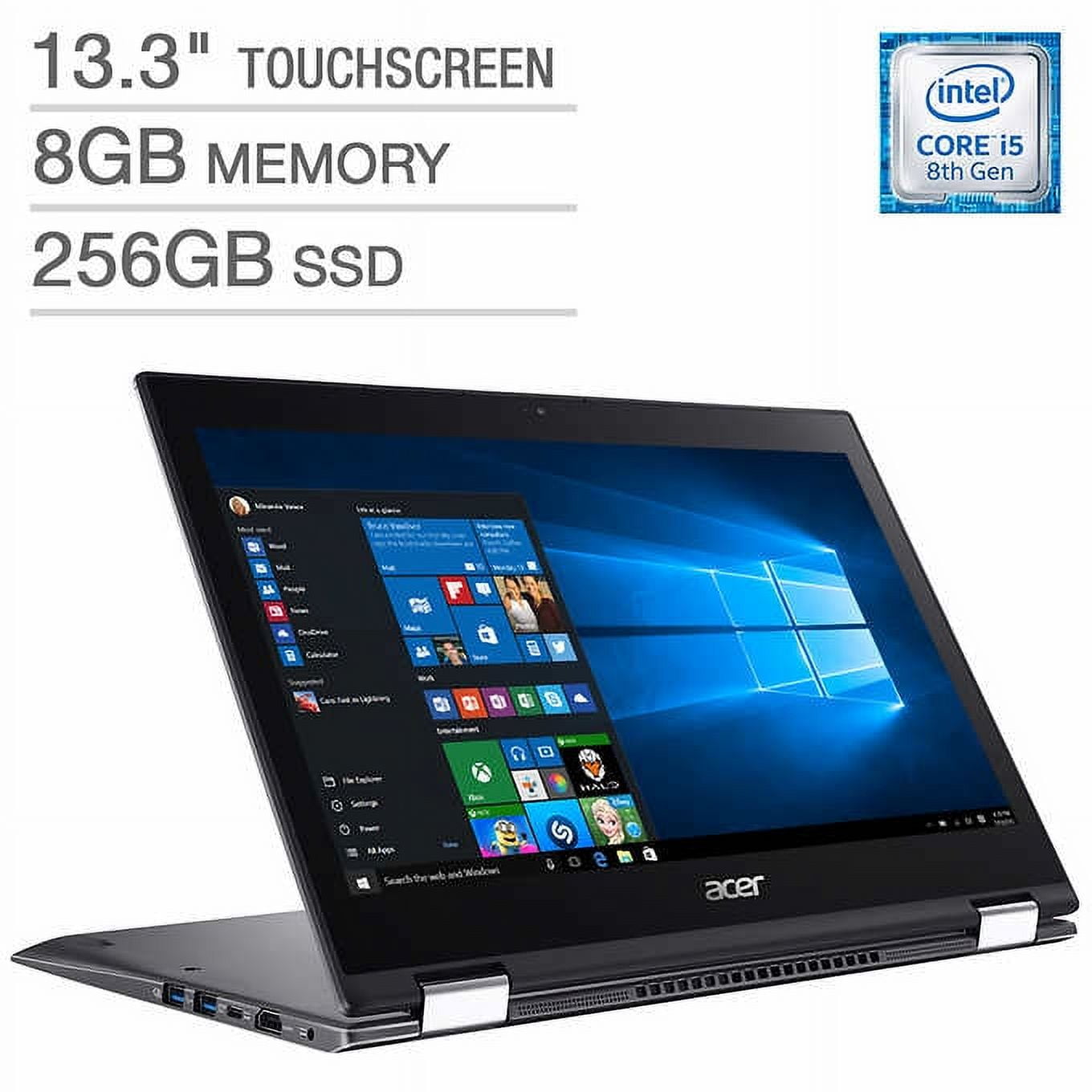 Acer Spin 5 Touchscreen 2-in-1 Laptop - Intel Core 8th Gen i5 - 1080p ...