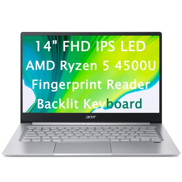Acer Swift 3 Laptop, 14" Full HD 1080p, AMD Ryzen 5 4500U Hexa-Core ...