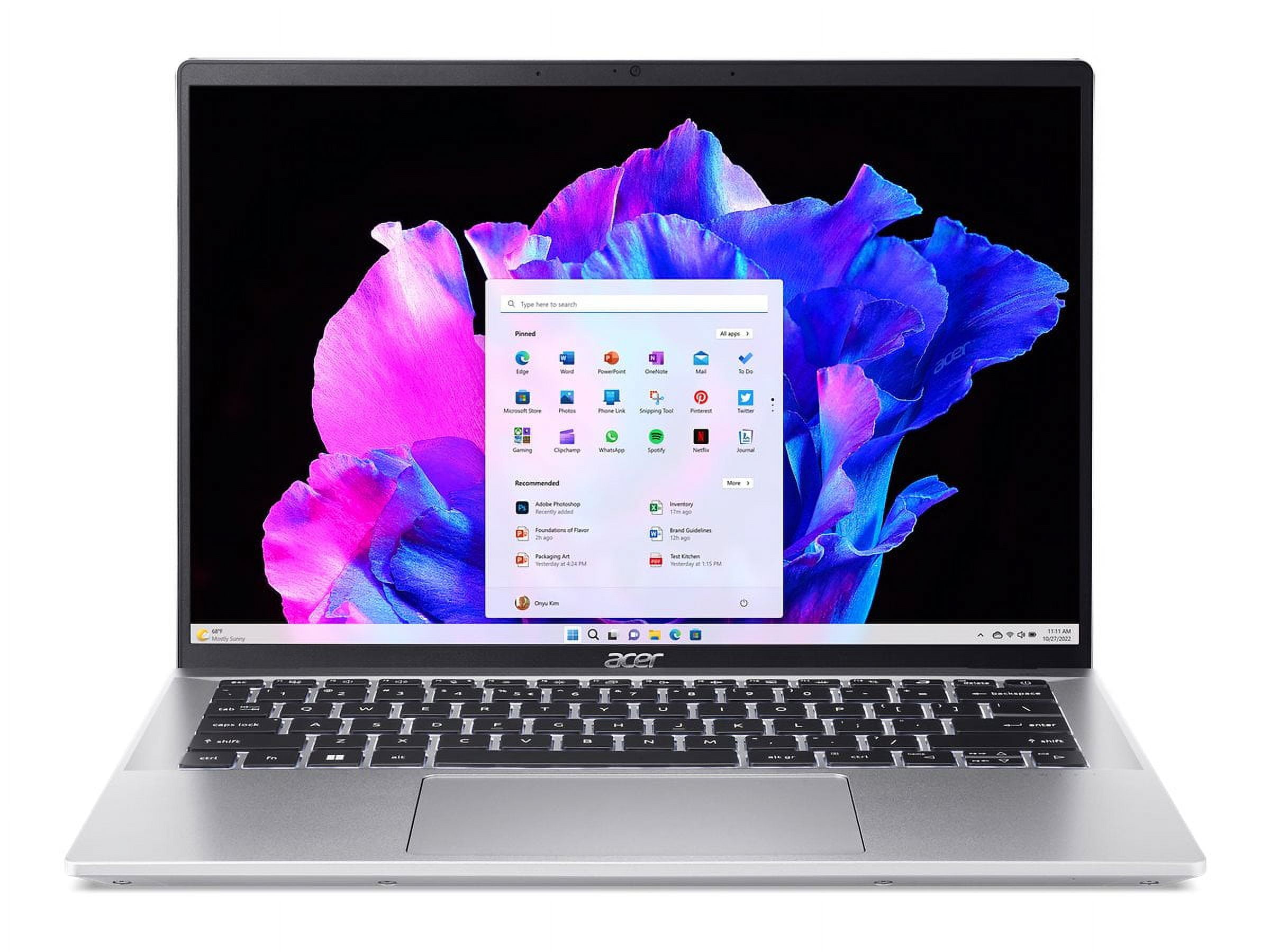 Acer Swift Go 14 SFG14-72 - 180-degree hinge design - Intel Core Ultra 5 - 125H / up to 4.5 GHz ...