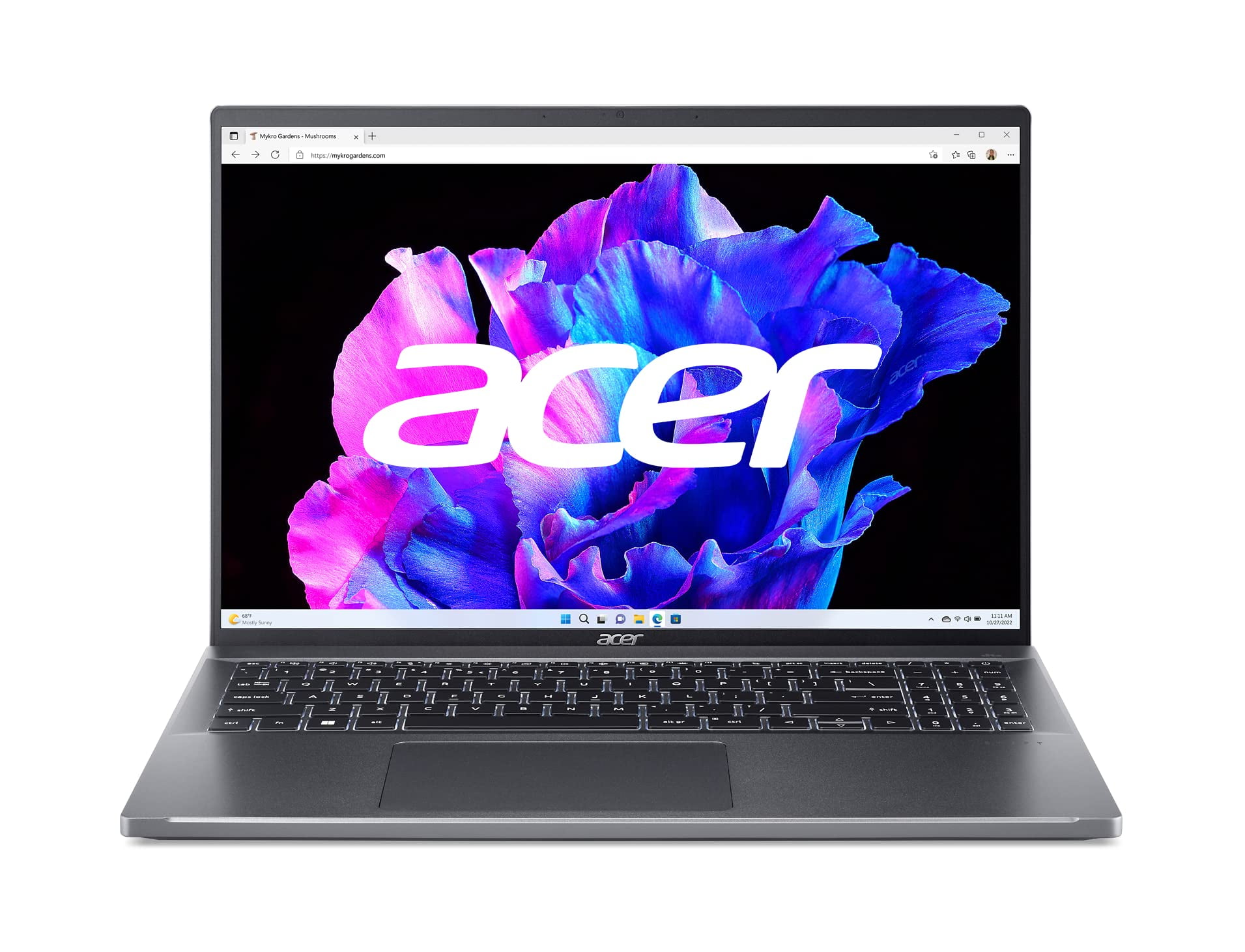 Acer Swift Go 16 Thin & Light Laptop | 16" 1920 x 1200 100% sRGB 400nit ...