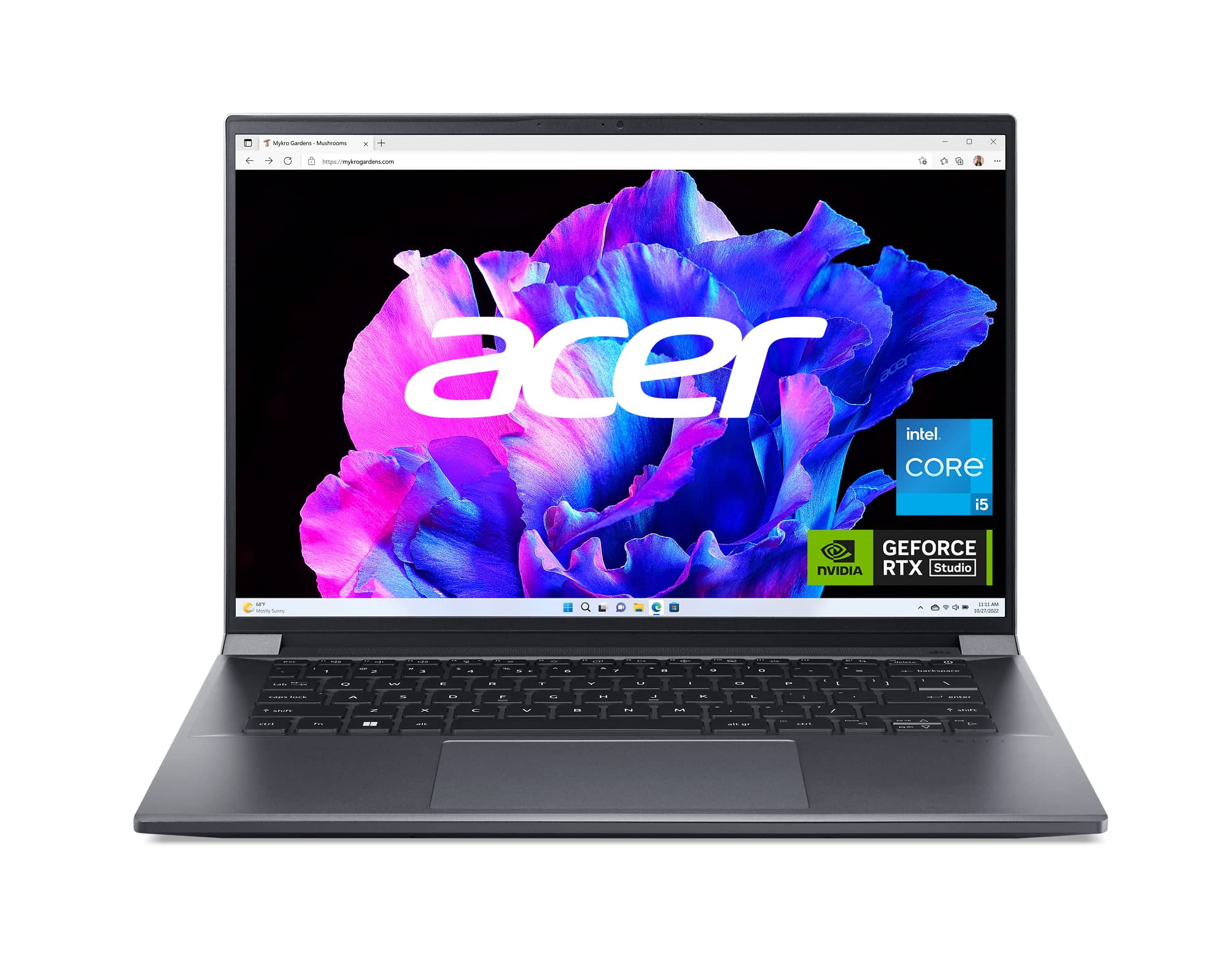 Acer Swift X 14 SFX14-71G-5911 Creator Laptop | 14.5" 2560 x 1600 ...