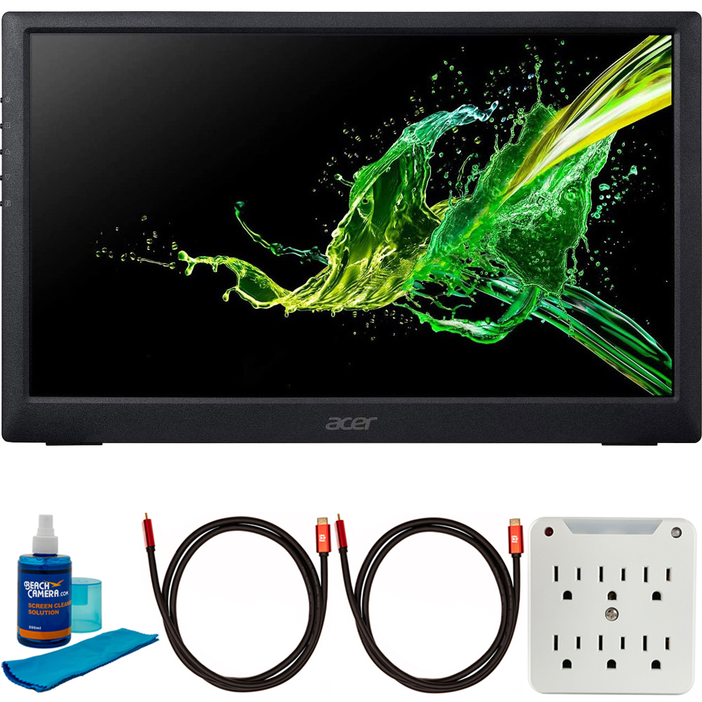 Acer UM.ZP1AA.001 PM161Q bu 15.6-inch Full HD Portable IPS Monitor with ...
