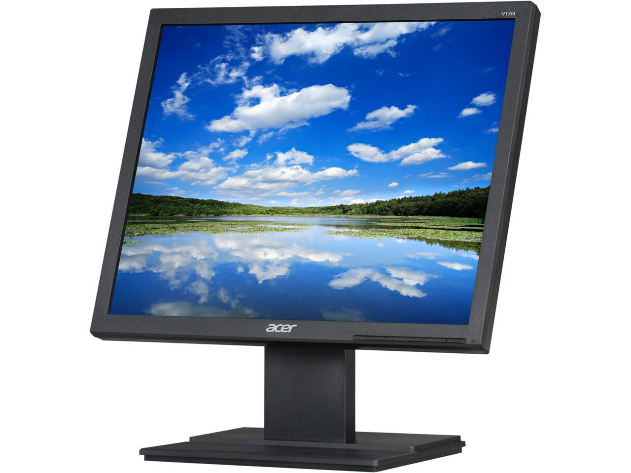 "Acer V176L bd 17"" SXGA 1280x1024 75Hz VGA DVI Backlit LED LCD ...
