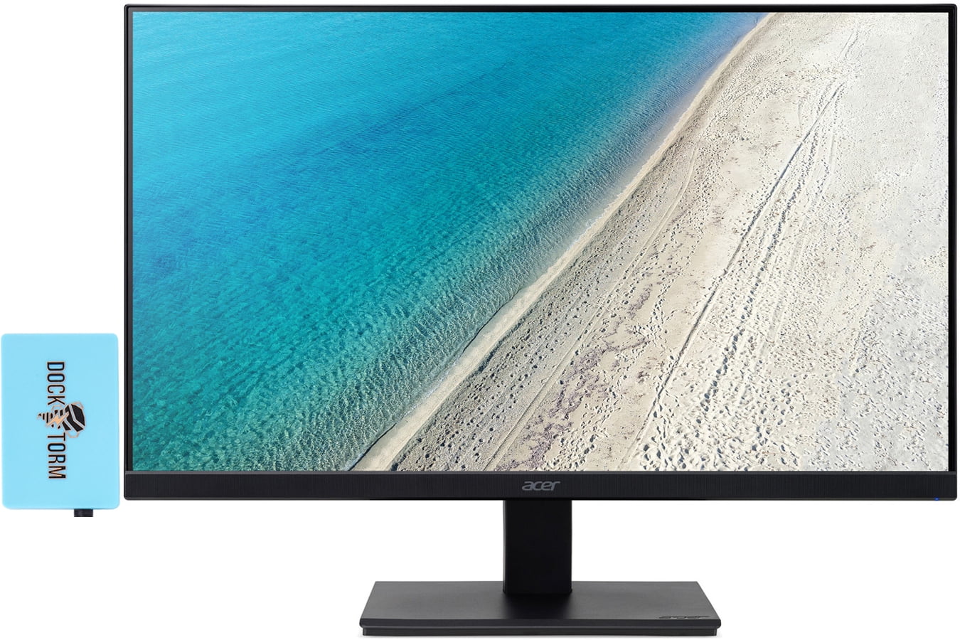 Acer Vero V7 V247Y E Monitor UM.QV7AA.E01 Bundle with Docztorm Dock, 24" FHD IPS (1920x1080 ...