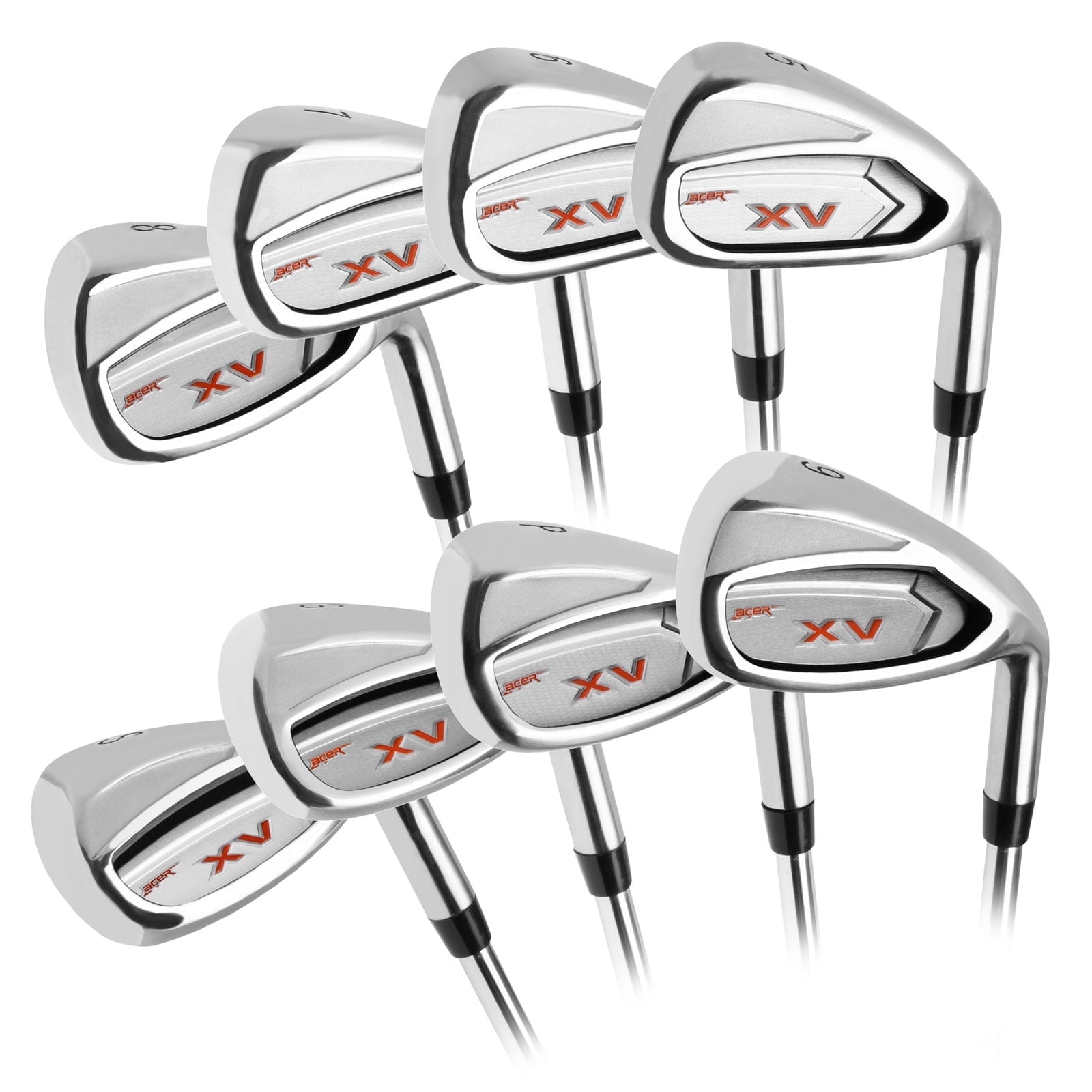 Acer XV Golf Iron Set for Men, Right Handed, Senior Flex, Graphite ...