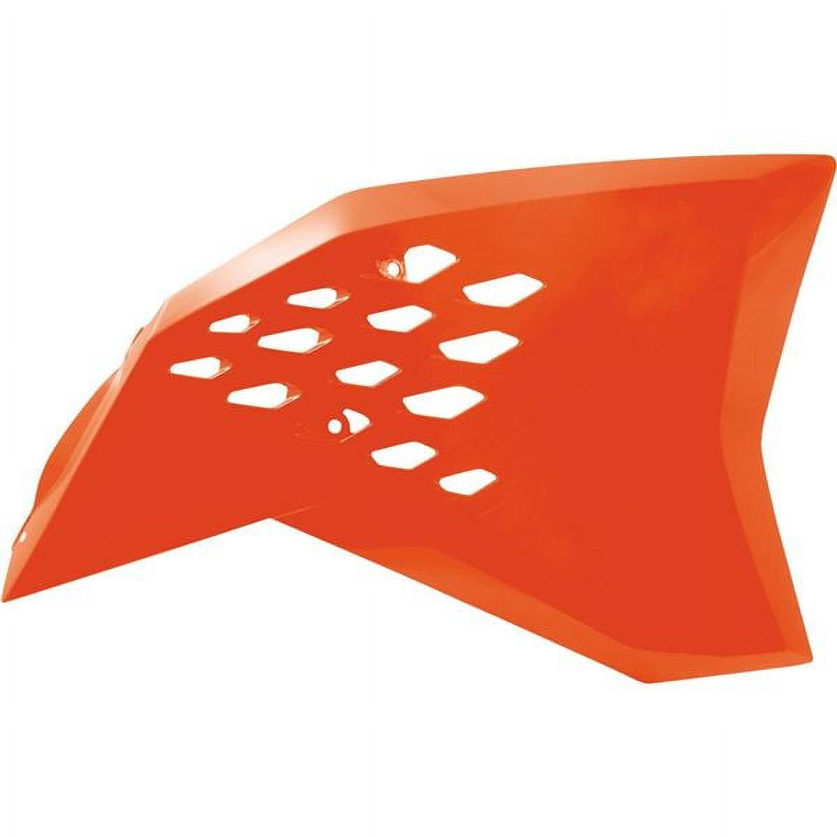 Acerbis Orange Plastic Radiator Shrouds/Scoops (2081990237) - Walmart.com
