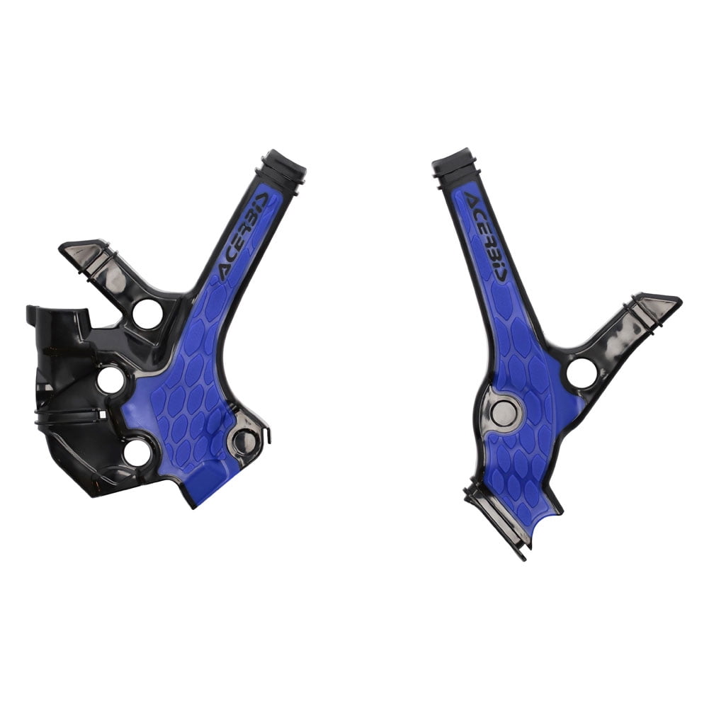 Acerbis 22+ Yamaha YZ85 Frame Guards- X-Grip - Black/Blue - Walmart.com