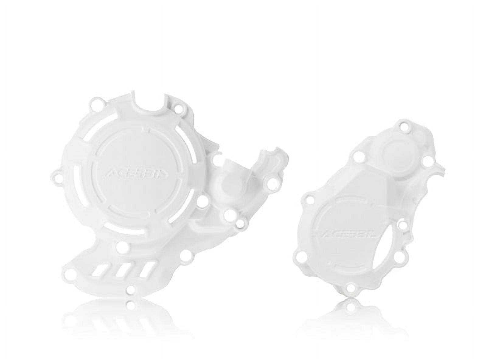 Acerbis 2732130002 X-Power Engine Cover - White - Walmart.com