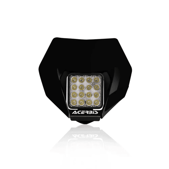 Acerbis Vsl Universal Headlight - Black (2856850001) - Walmart.com