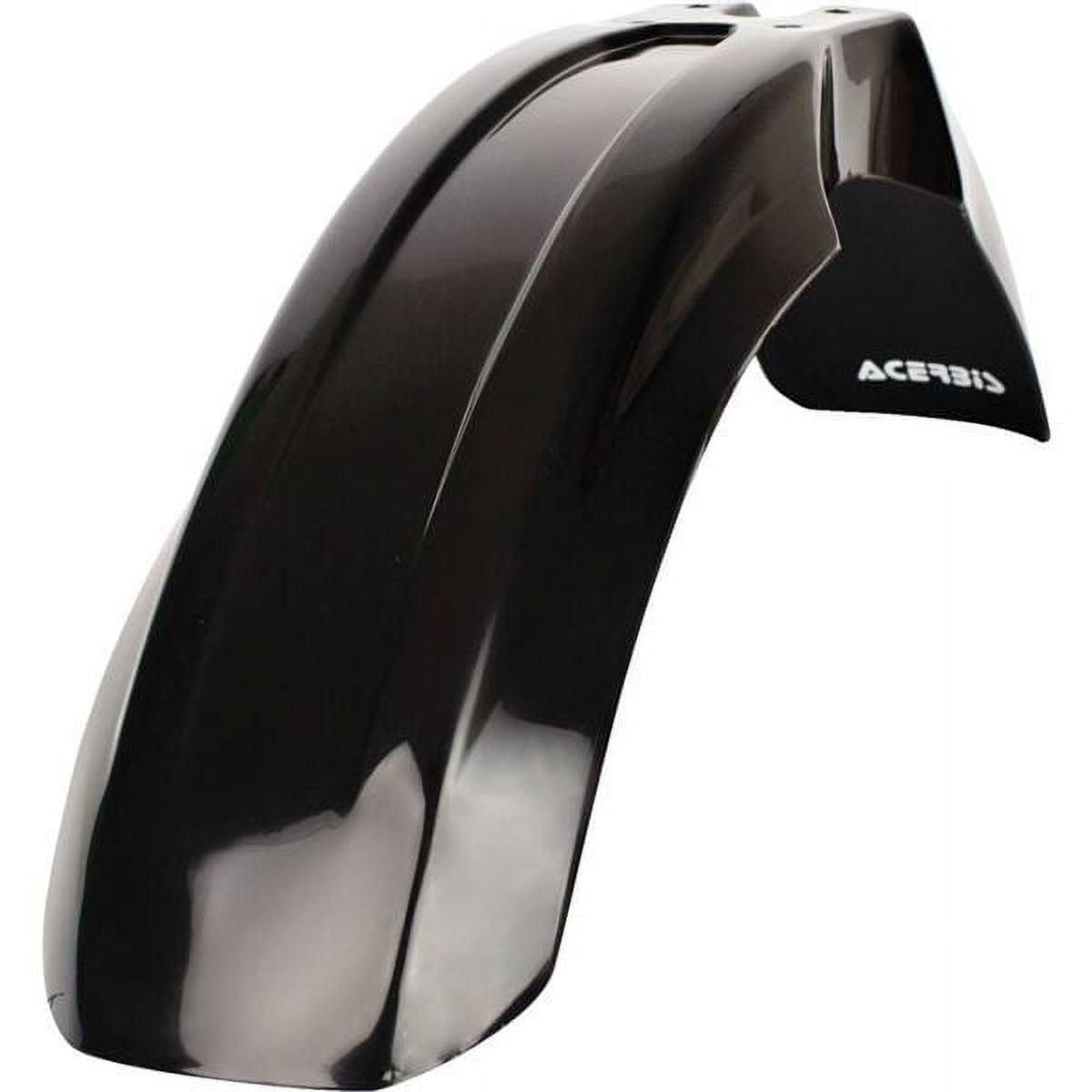 Acerbis Black Plastic Front Fender (2040330001) - Walmart.com