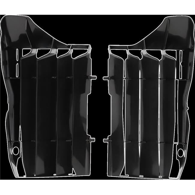 Acerbis Black Plastic Radiator Louvers (2872860001) - Walmart.com