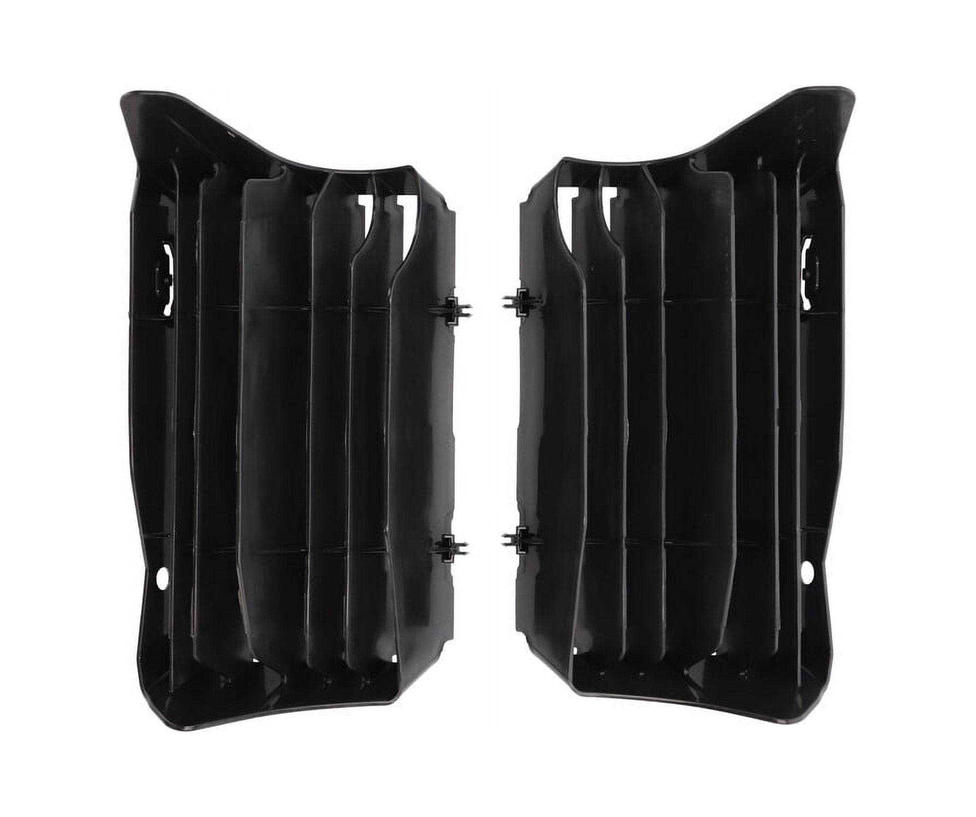 Acerbis Black Plastic Radiator Louvers (2911450001) - Walmart.com
