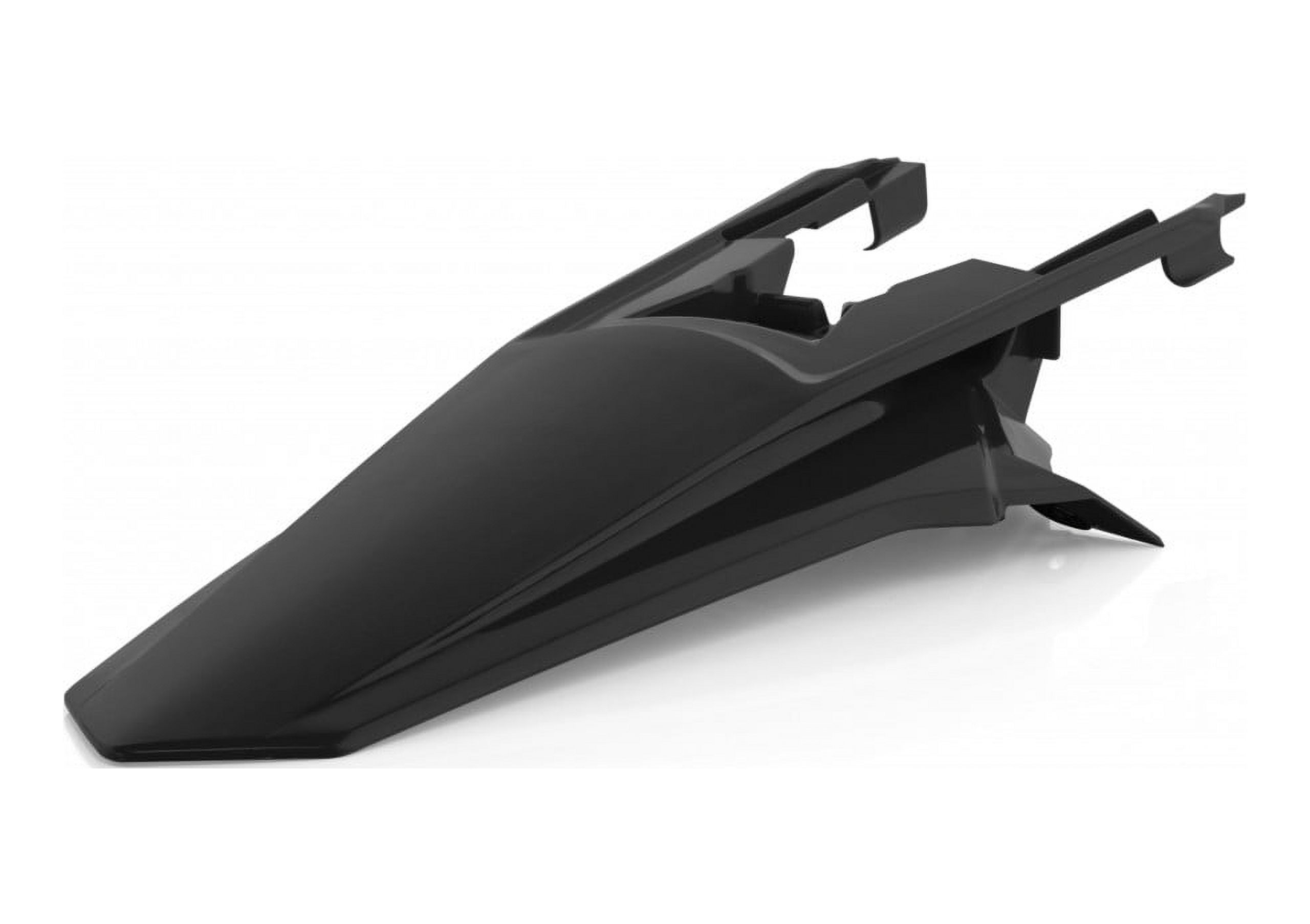 Acerbis Black Plastic Rear Fender (2685990001) - Walmart.com