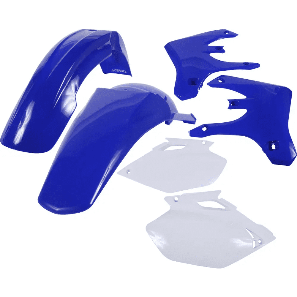 Acerbis Blue/White Complete Plastic Body Kit (2070940206) - Walmart.com