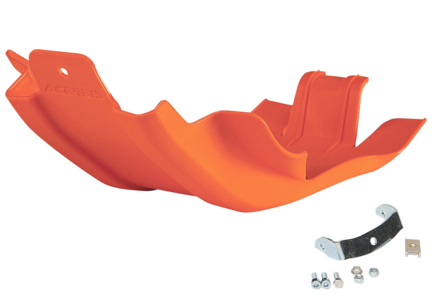 Acerbis MX Offroad Orange Skid Plate (2215040237) - Walmart.com