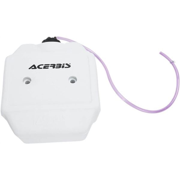 Acerbis Motorcycle MX Auxiliary Fuel Gas Tank 0.8 Gallon 10"x9.5"x3 ...