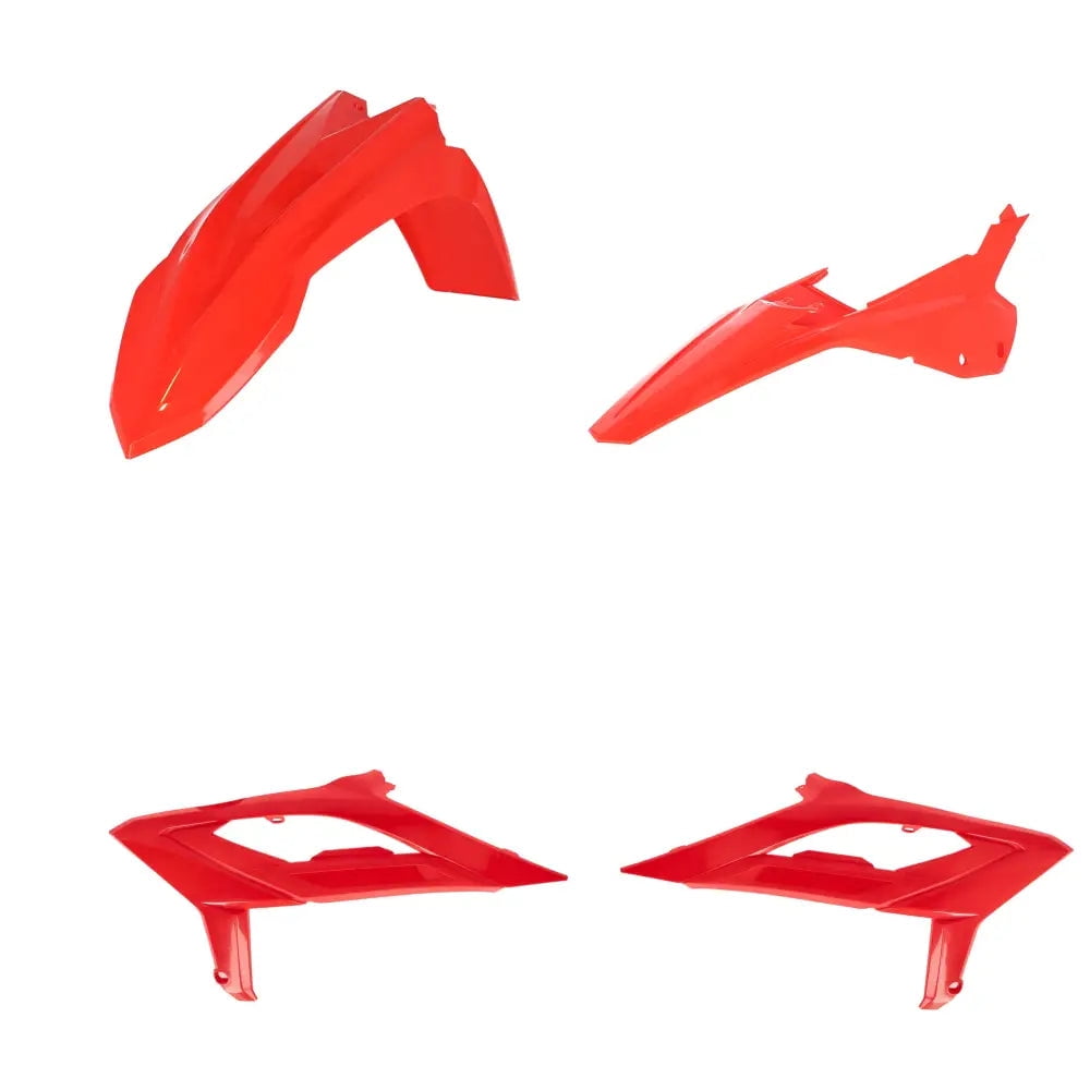 Acerbis Red Standard Plastic Body Kit (2979650004) - Walmart.com