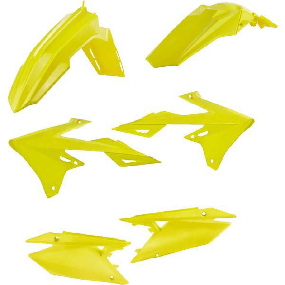 Acerbis Replica Plastic Kit 02 Yellow - Walmart.com